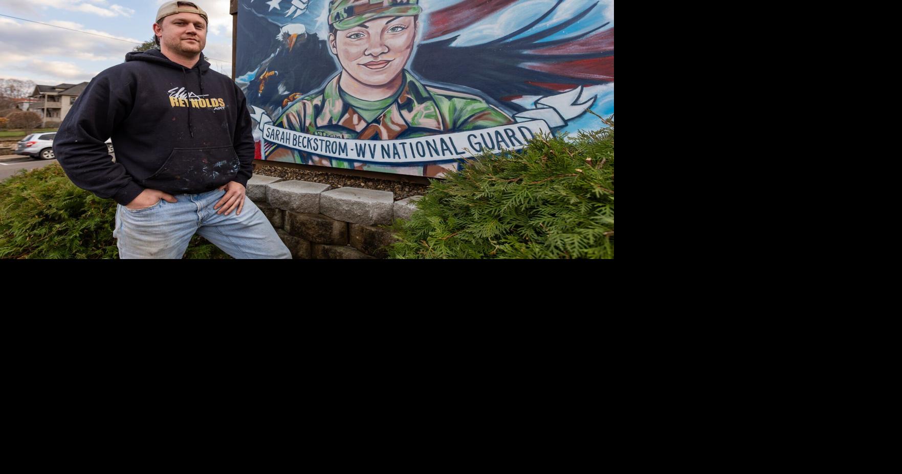 Elias Reynolds commissions mural for WV Guard member | News ...