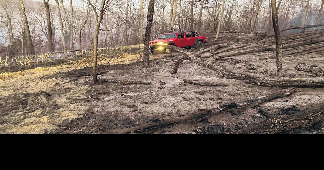 60 acre Duck Run fire under control | News | portsmouth-dailytimes.com