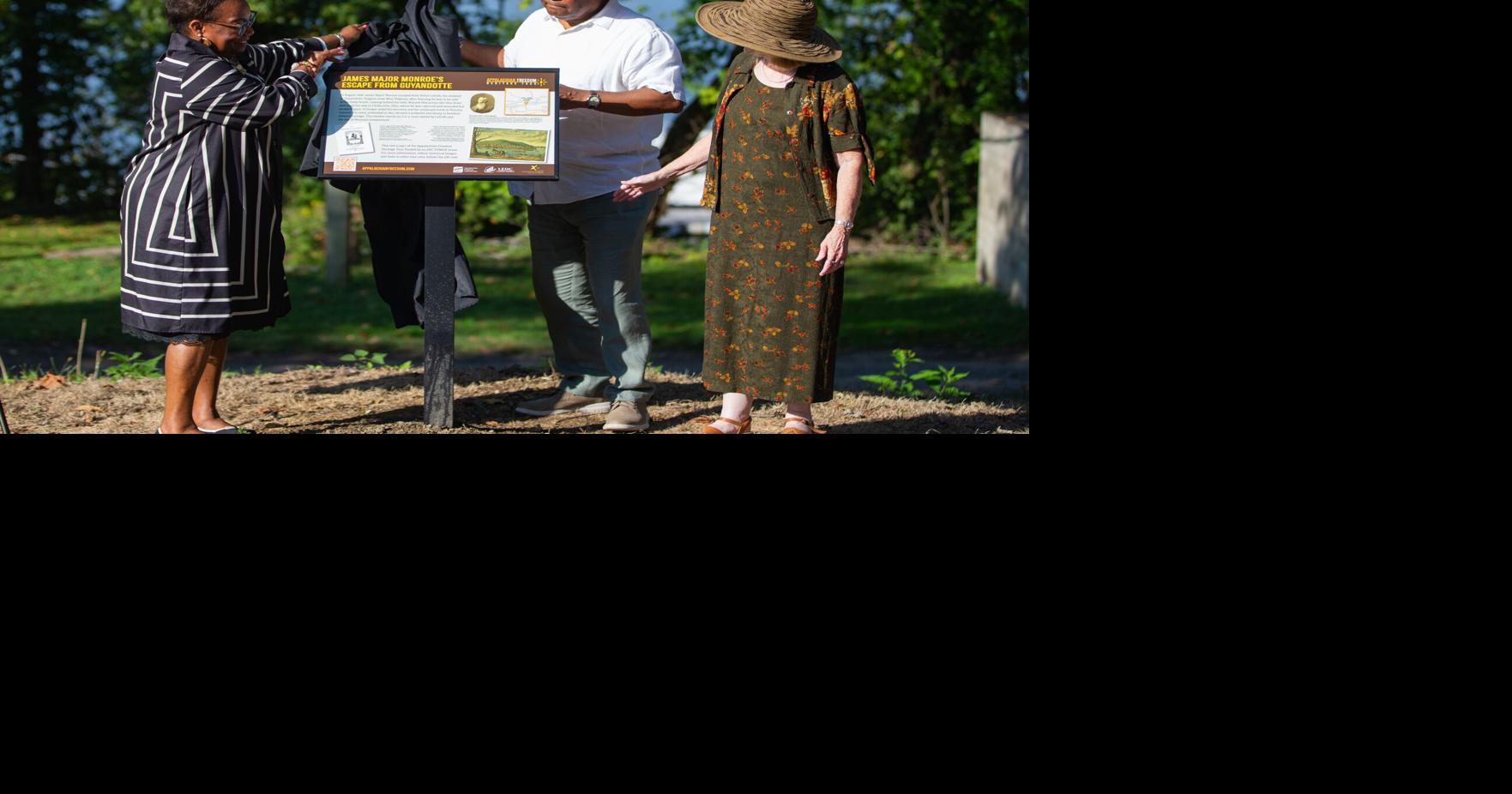 Photos: James Monroe Escape Underground Railroad marker unveiled ...