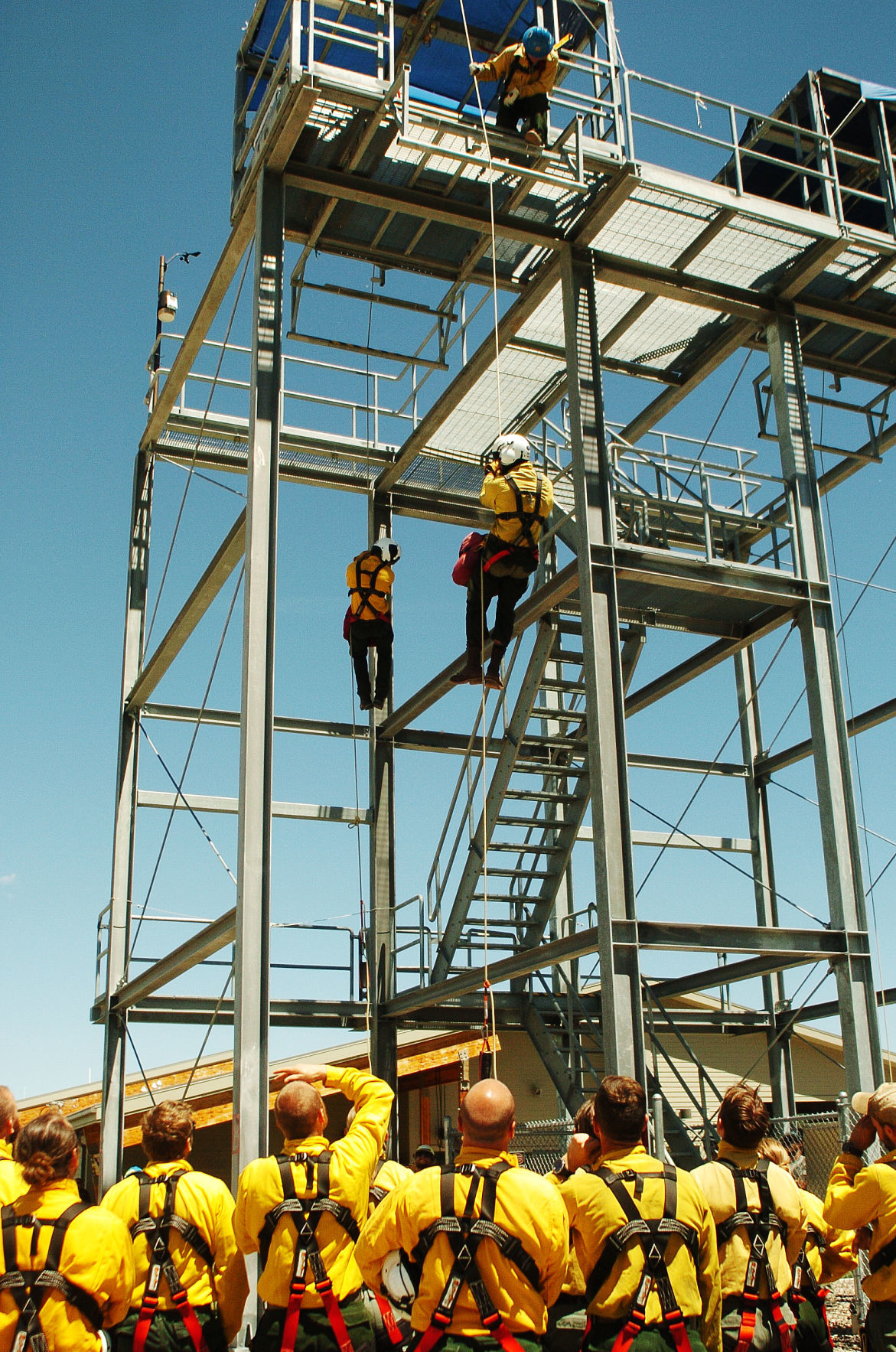 Helicopter rappelling skills taught at Salmon academy | News ...
