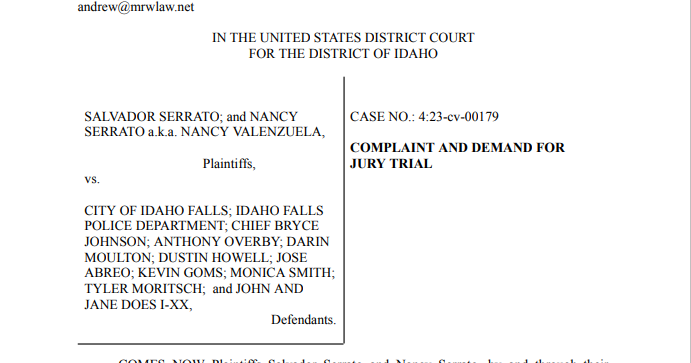 Another use of force lawsuit is filed against IFPD, the fourth in a ...