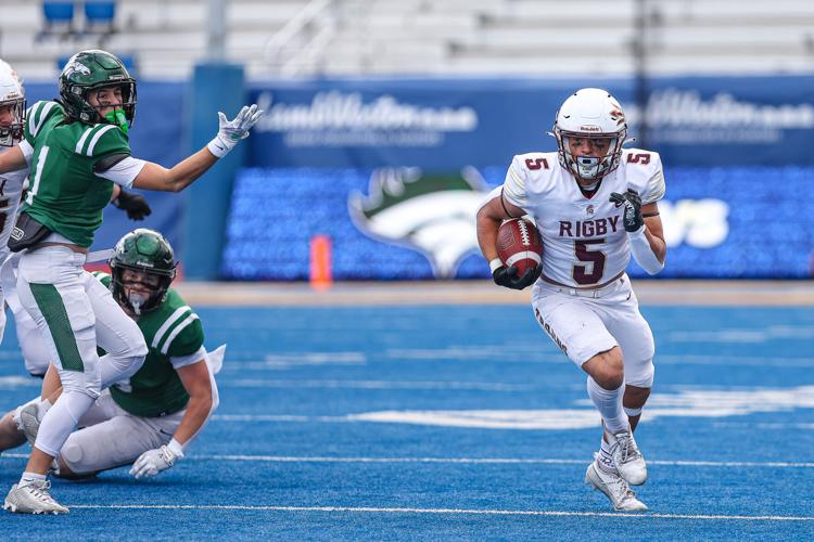 Despite state titles not being the top priority, Rigby downs Eagle 41 ...