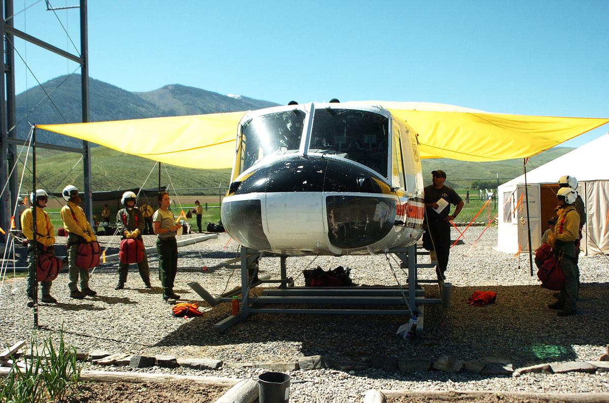Helicopter rappelling skills taught at Salmon academy | News ...