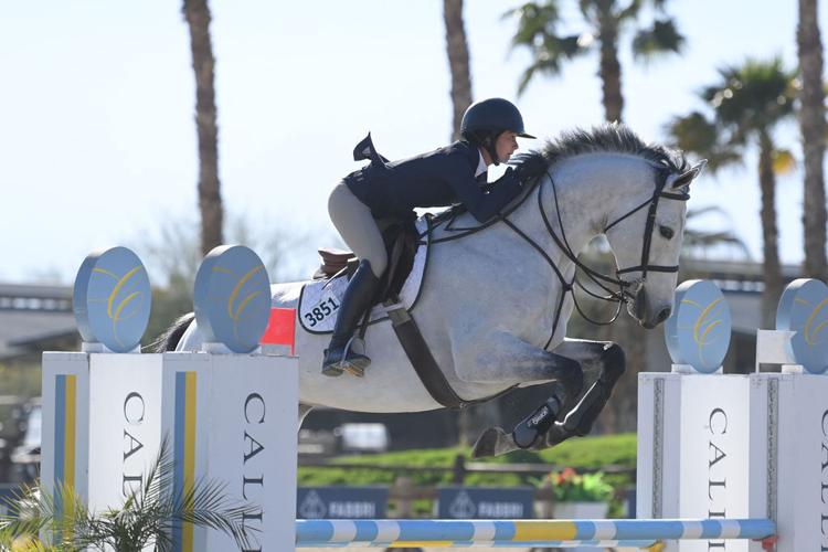 Bramwell participates in Desert International Horse Park competition ...
