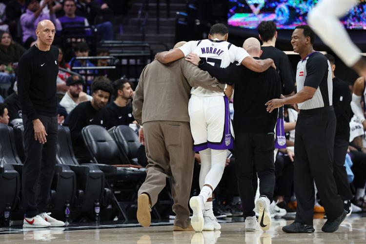 Kings' Keegan Murray to miss at least 3 to 4 weeks with sprained ankle ...