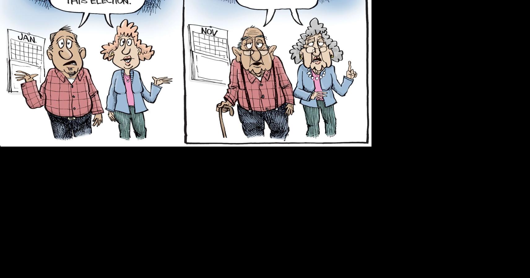 EFFECTS OF AGE IN THE ELECTION | Cartoons | postregister.com
