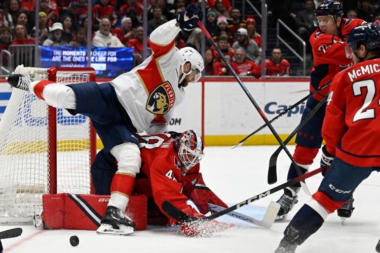 Panthers rebound from an 8-goal loss to Carolina, beat Capitals 5-2 in ...