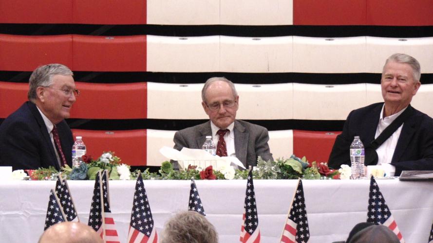 U.S. Senator Jim Risch speaks during Lincoln Banquet | Local News ...