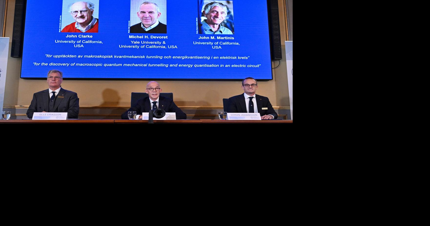 Three scientists at US universities win physics Nobel for advancing ...