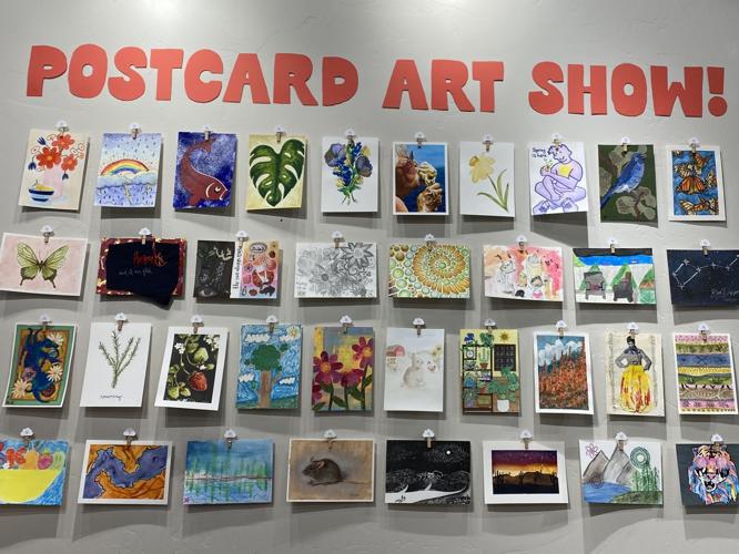 Postcards, paint and passion: Idaho Falls art show fights hunger for ...