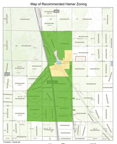 CORRECTION: Hamer former city limits zoning approved | News ...