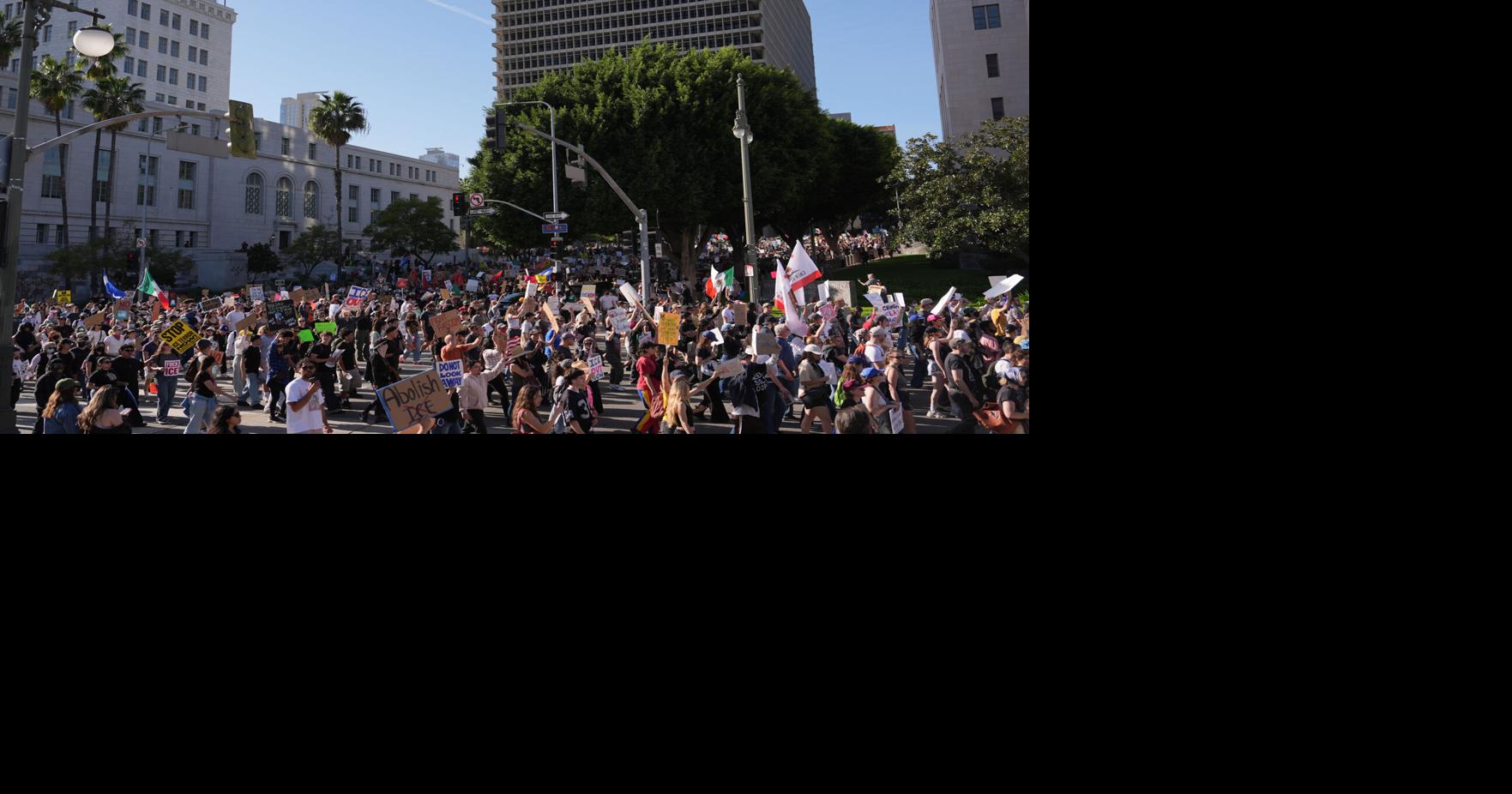 Immigration Enforcement California Protests | National News ...