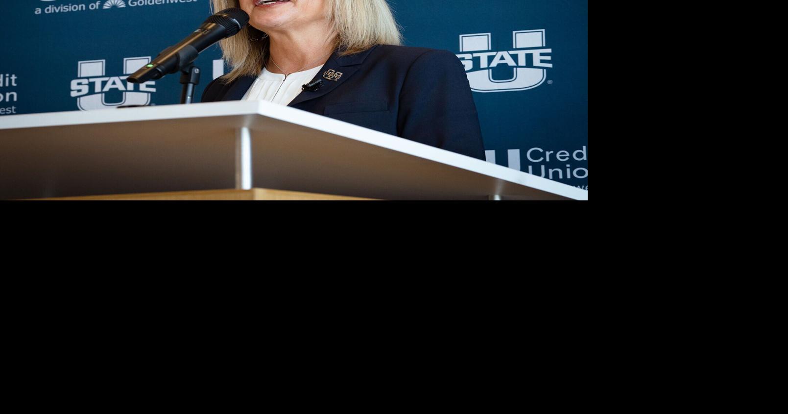 USU athletics: Sabau officially introduced as Aggie AD | Sports ...