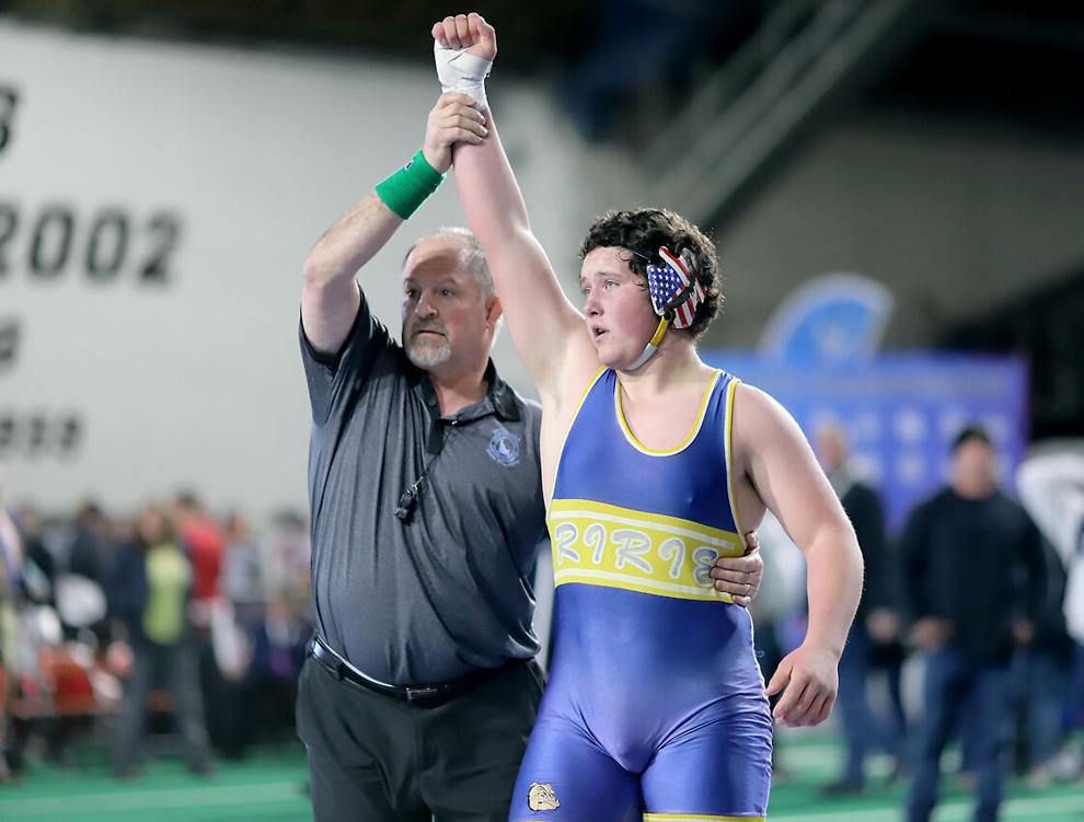 HIGH SCHOOL WRESTLING: Ririe's Gavin Harris is All-Area Heavyweight of ...