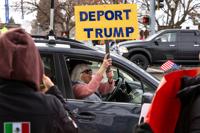 Hundreds gather for peace protest against ICE over weekend | Local News ...