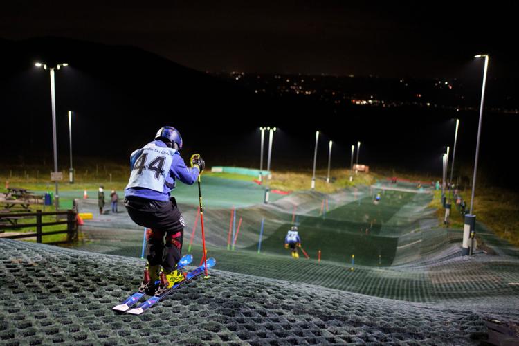 Photos of a plastic ski slope in Britain | Pro Sports | postregister.com