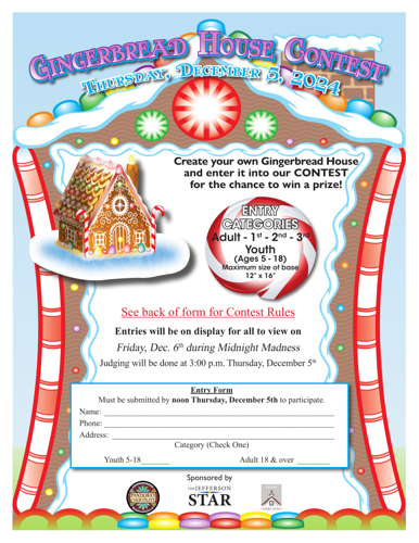Gingerbread House contest now open | News | postregister.com