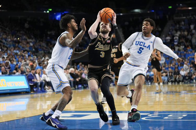 Bilodeau's late 3-pointer helps UCLA stun No. 4 Purdue, snapping ...