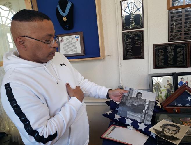 Replica of local Korean War veteran's Medal of Honor on display at Bannock County Veterans ...