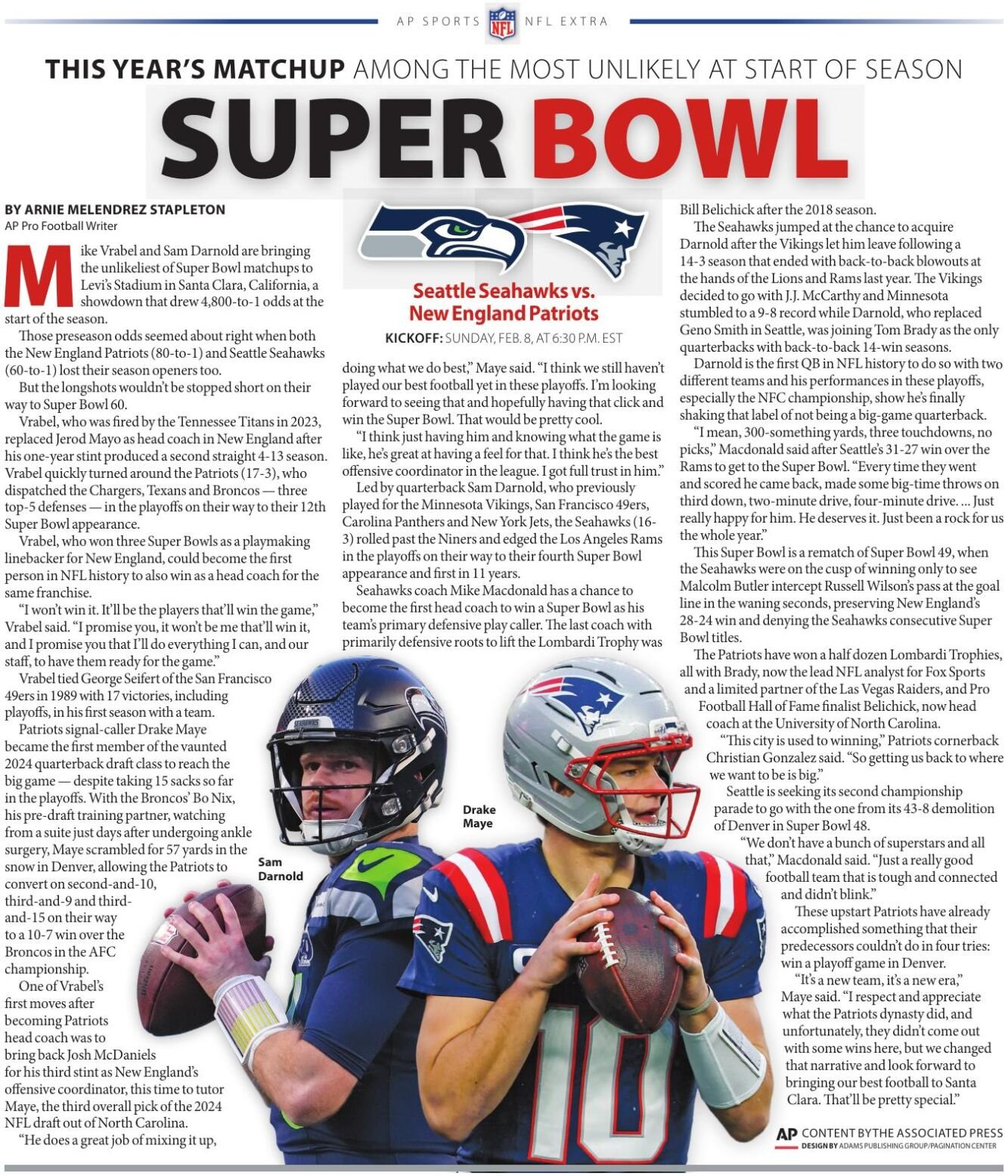 AP SE SUPER BOWL TAB | Pro Sports | postregister.com