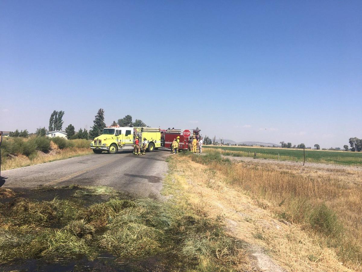 Hay fire destroys trailer | News | postregister.com