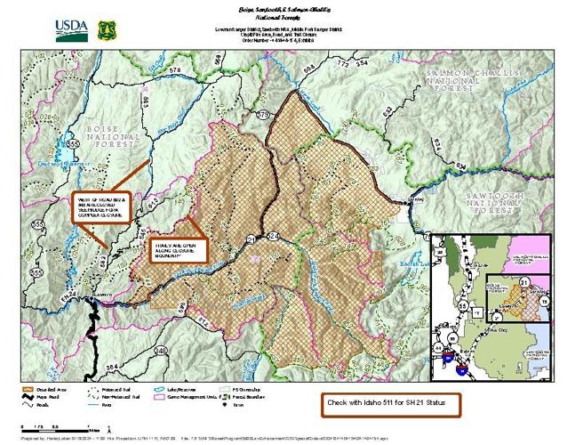 Highway reopens from Stanley to Lowman | State News | postregister.com