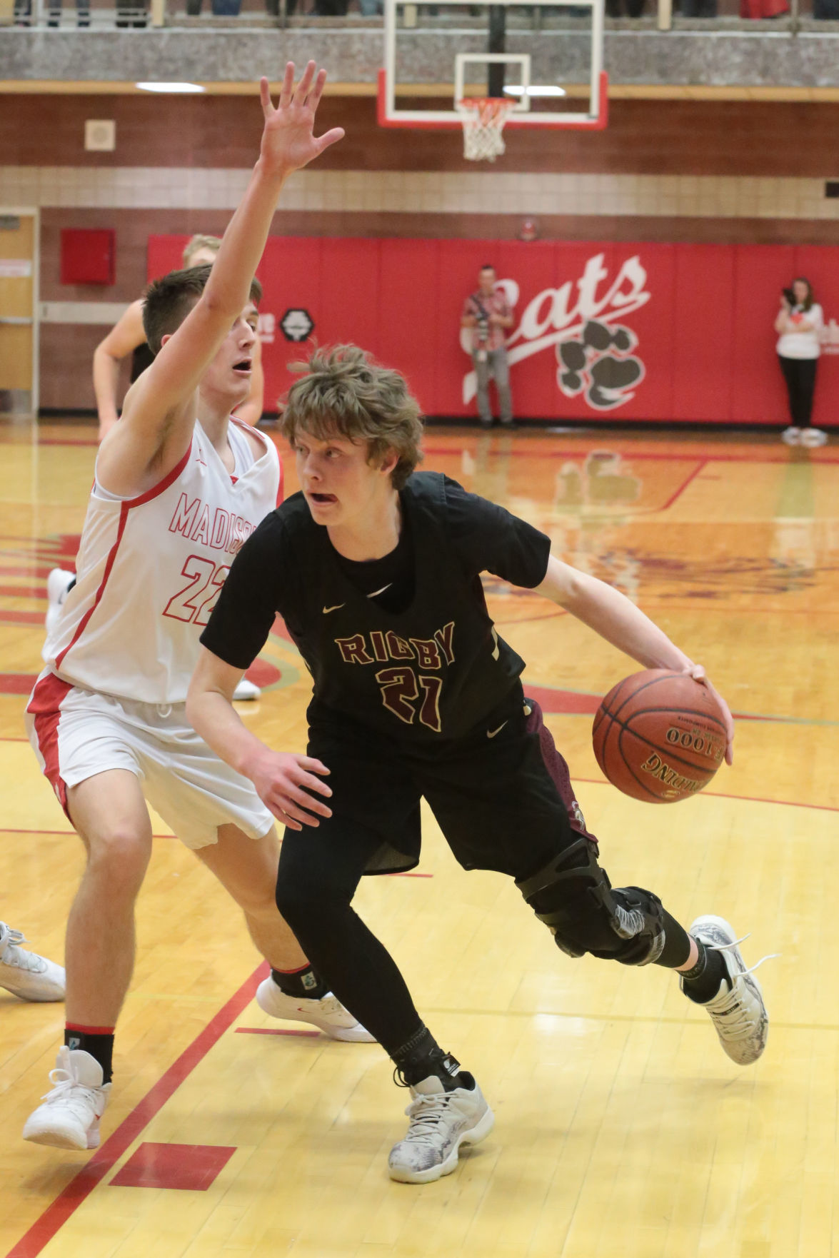 Photo Gallery: Madison takes on Rigby - boys basketball ...