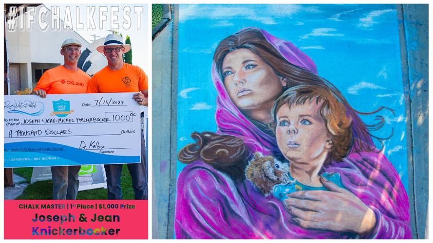Chalk it up!: Idaho Falls Sidewalk Chalk Festival winners announced ...