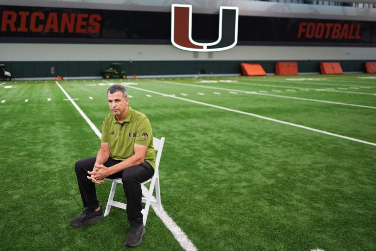 Mario Cristobal's path back to Miami was forged by family. He has Miami ...