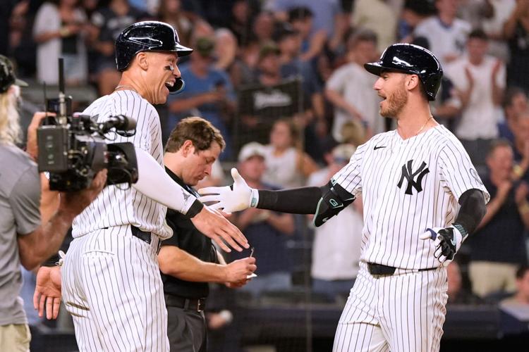 A day after blown save, Yanks' Bednar escapes messy 9th by 'digging ...