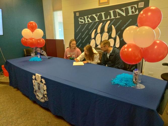 HIGH SCHOOL SWIMMING: Skyline’s Burgan signs with Southern Virginia ...
