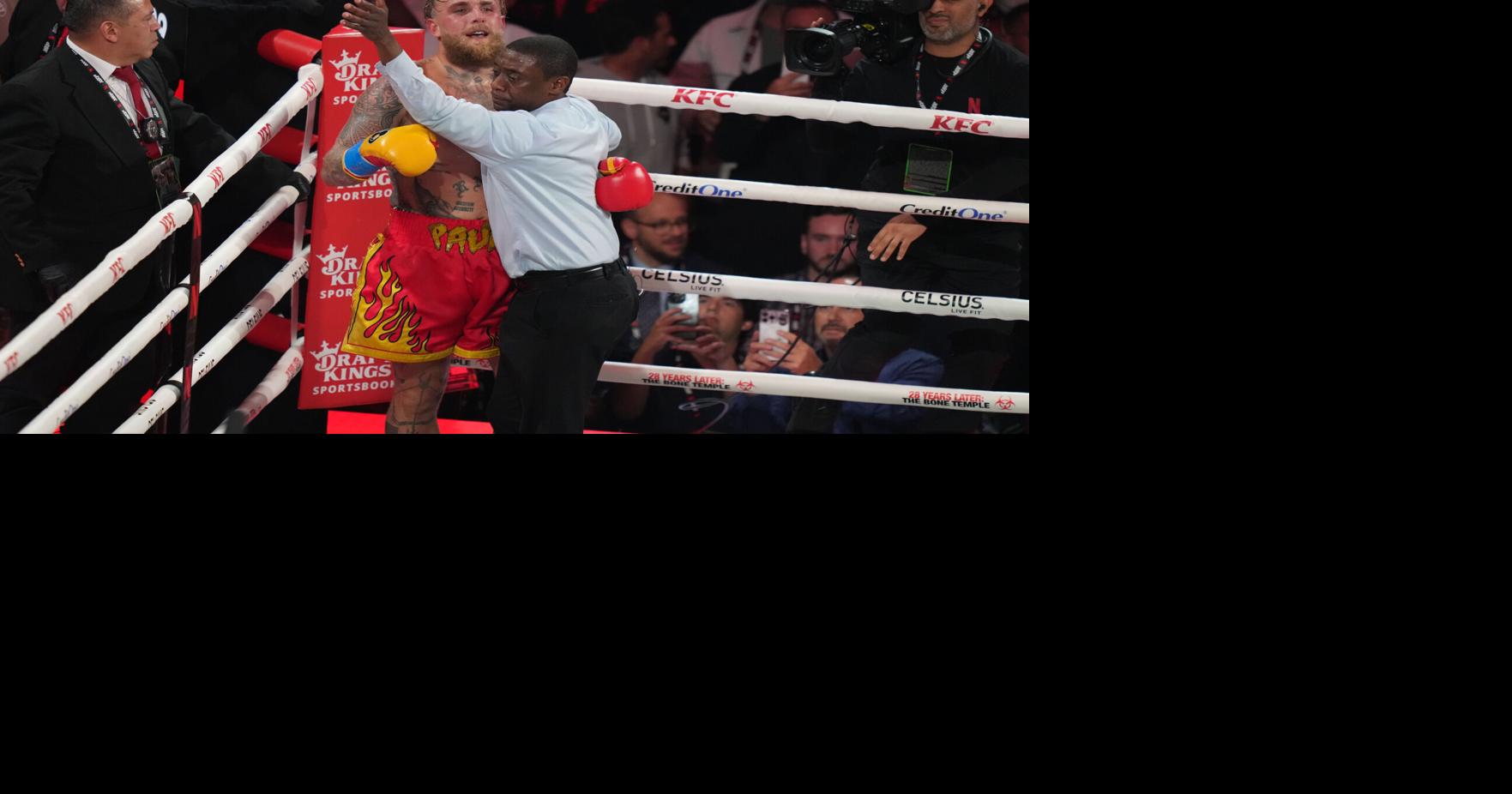 Jake Paul reports double broken jaw and on liquids after KO loss to ...