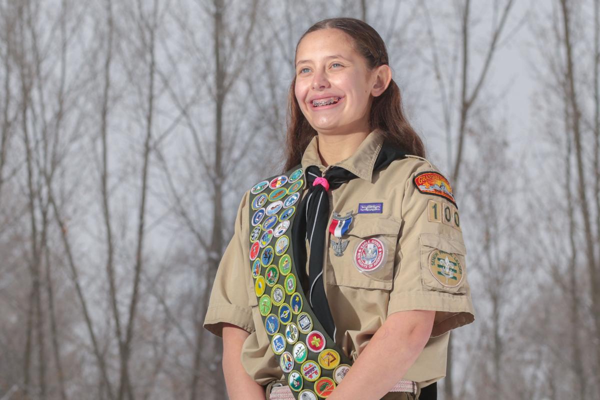 Rigby girl becomes Grand Teton Council's first female Eagle Scout ...