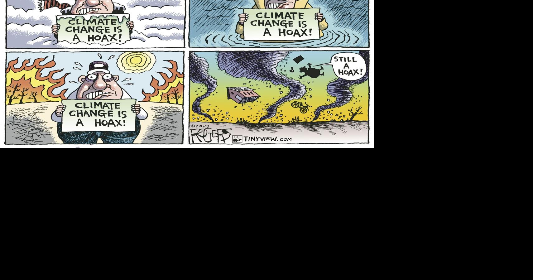 WHAT'S THE REAL HOAX? | Cartoons | postregister.com