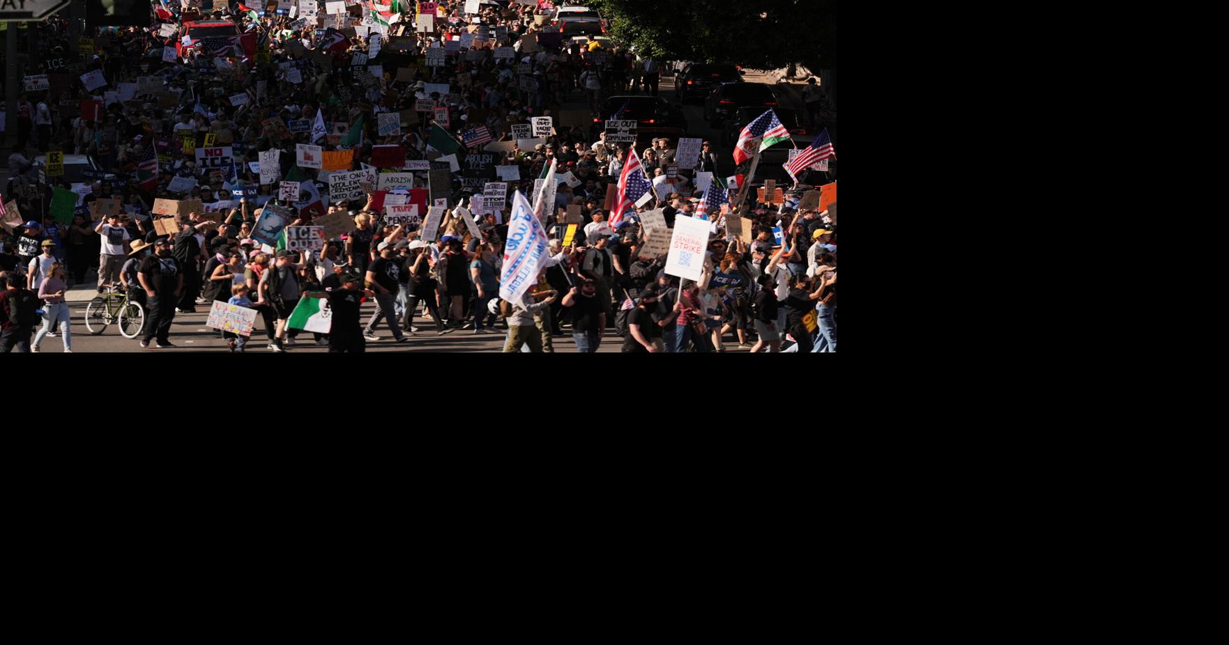 Immigration Enforcement California Protests | National News ...