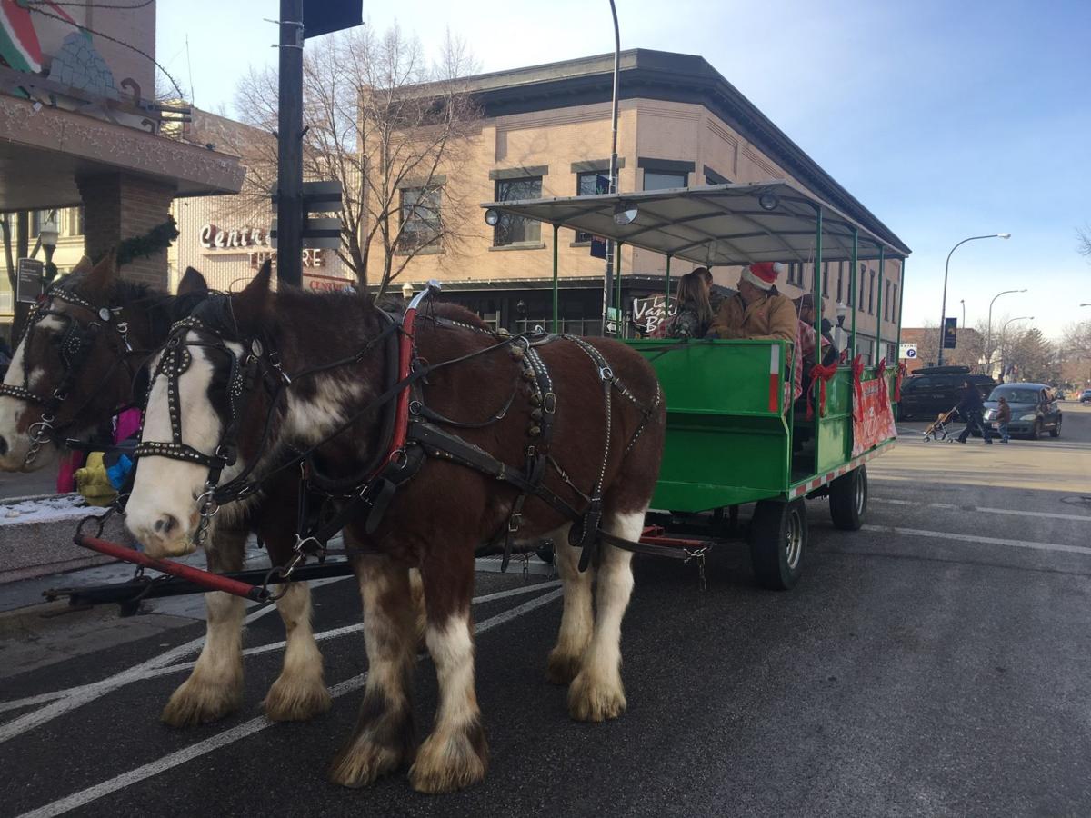 Winter horse trolley providing free Saturday rides downtown | Local ...