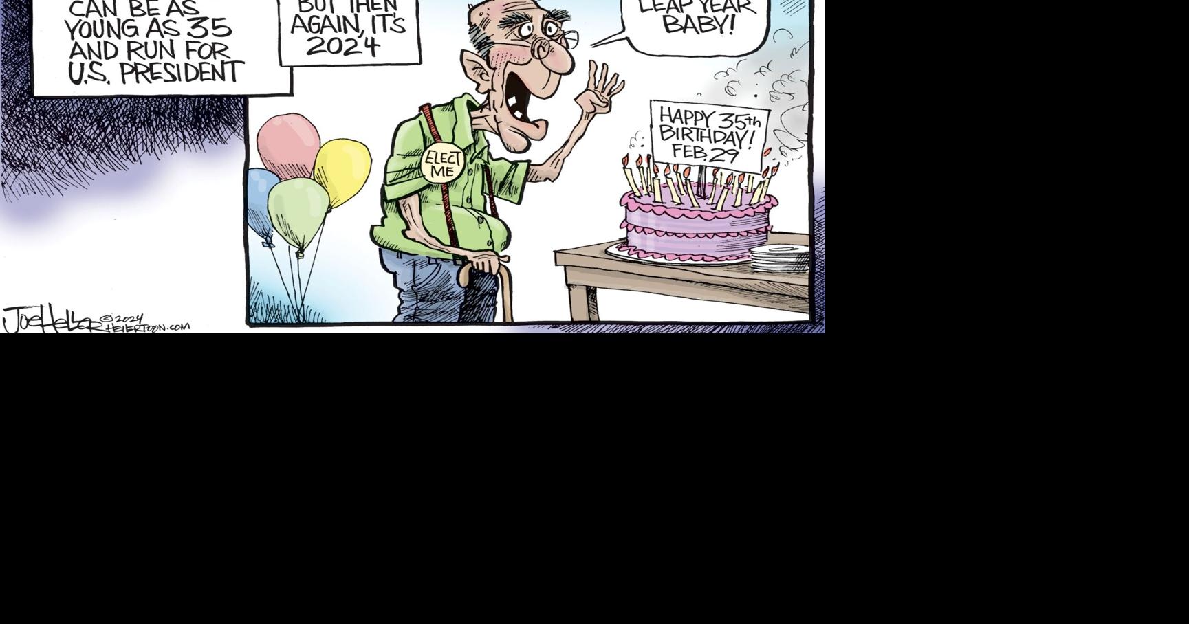 THE LEAP YEAR CANDIDATE | Cartoons | postregister.com