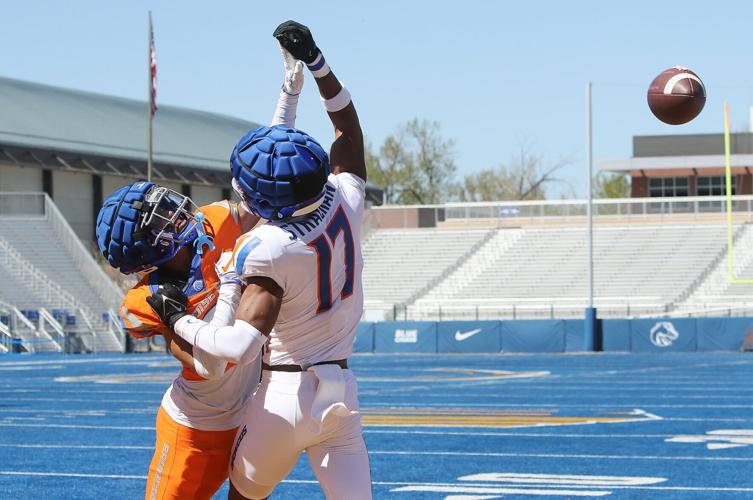 Bronco defense shakes off early rust to beat offense in spring game ...