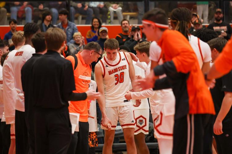 Photos of ISU vs. Weber State men's basketball at Reed Gym ...