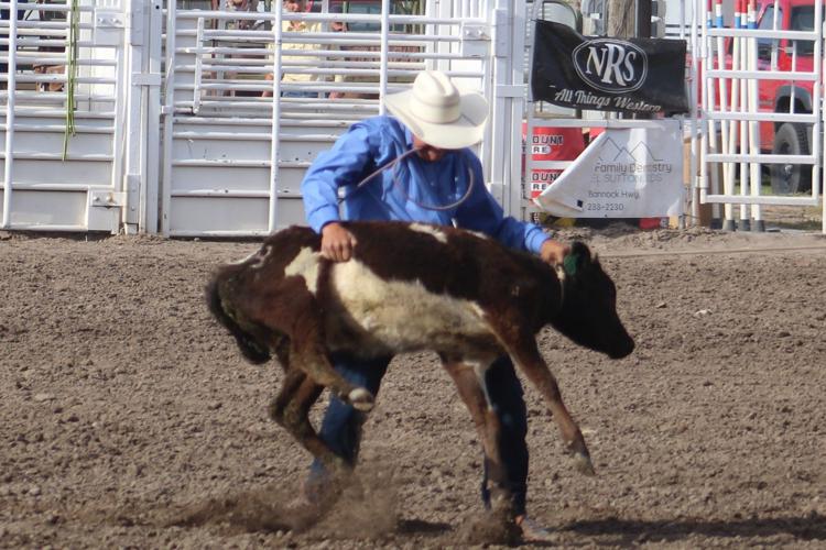 A look at the 2021 state high school rodeo finals - tie down roping ...