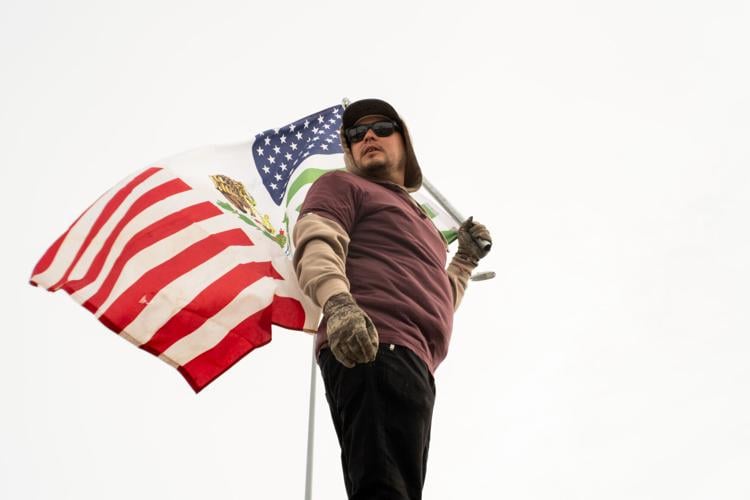 Hundreds gather for peace protest against ICE over weekend | Local News ...