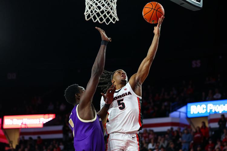 No. 25 Georgia shows off its high-scoring offense again in 112-82 win ...