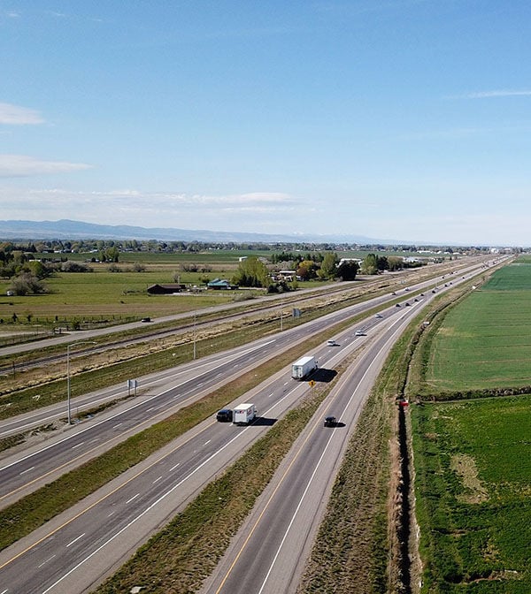 Resurfacing of US-20 between Idaho Falls and Rigby began Monday night ...