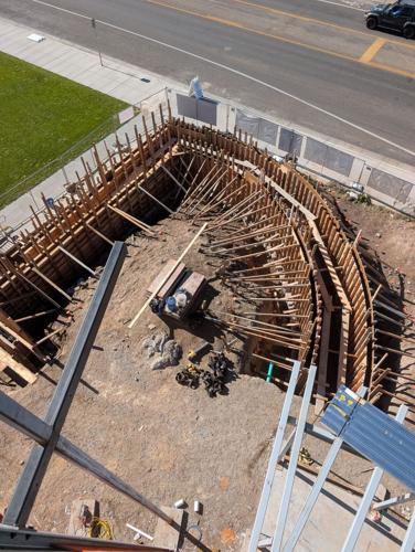 Construction moves closer to completion at Frontier Center | Local News ...