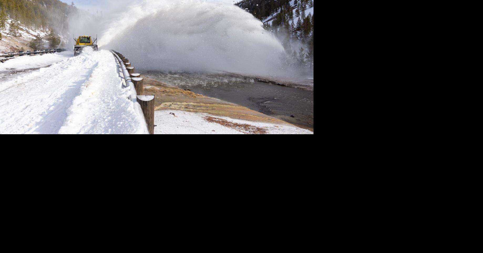 Yellowstone closes roads after more than 30 auto accidents Sunday ...