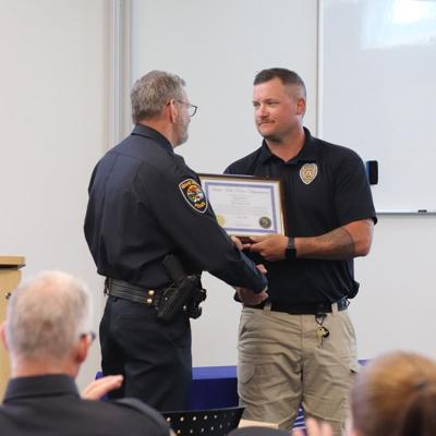 I.F. Police Department awards medal of valor to Mitch Bierma | Local ...