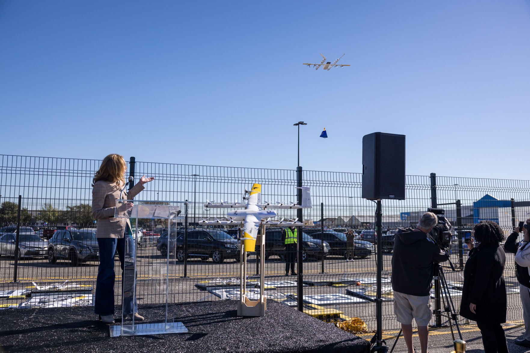 Wing and Walmart Drone Delivery Launch in Houston | National News ...
