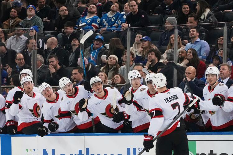 Senators cap off an eventful week feeling good about the direction of ...