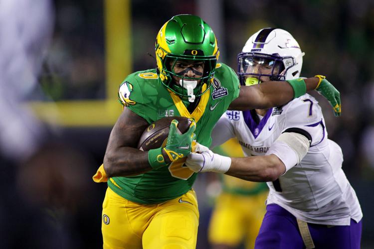 Oregon running back Jordon Davison ruled out for Peach Bowl semifinal ...