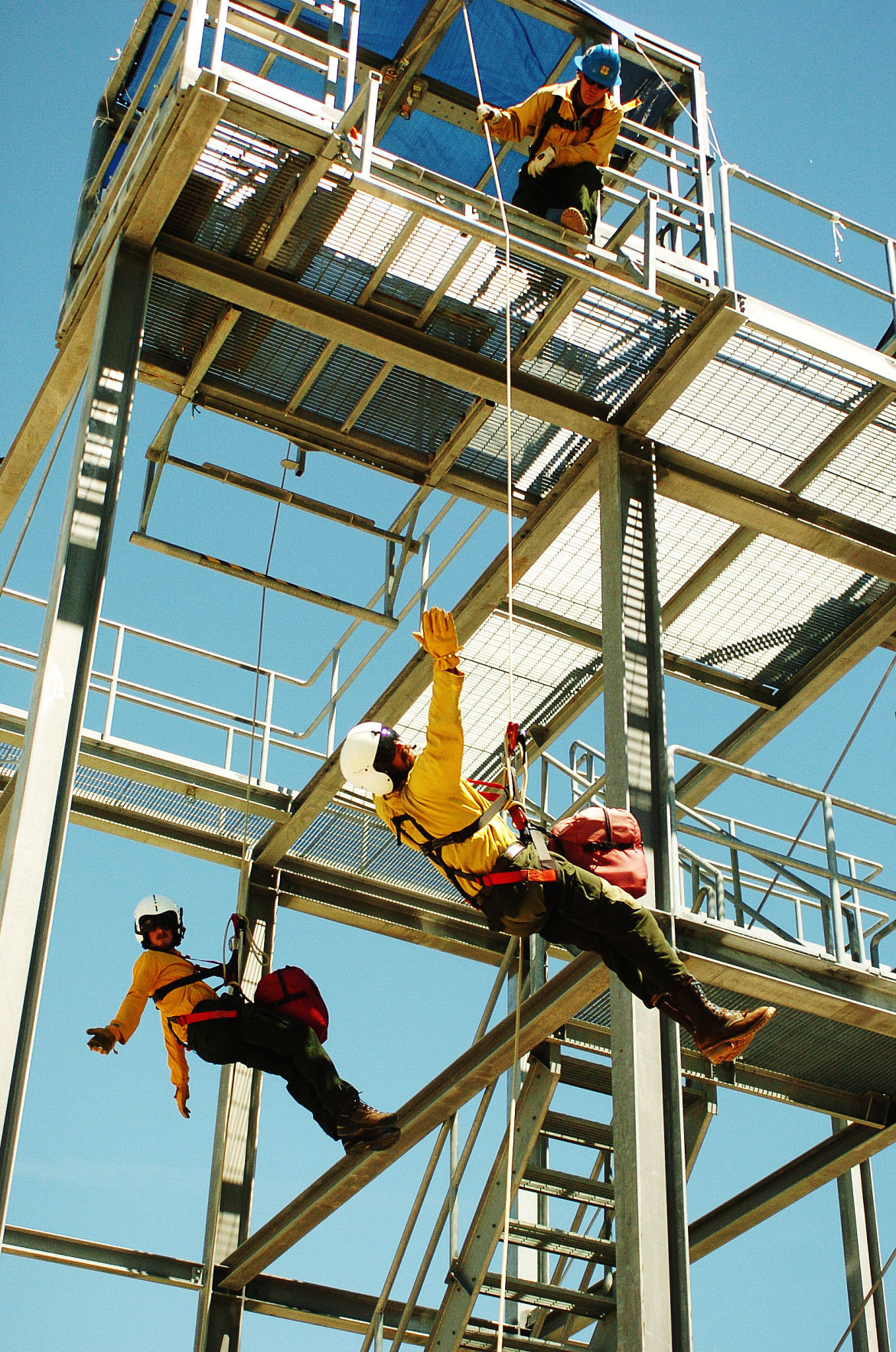 Helicopter rappelling skills taught at Salmon academy | News ...